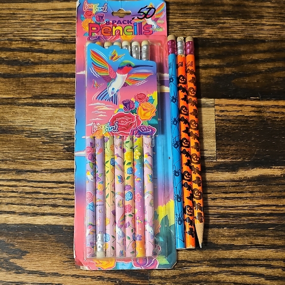 Lisa Frank | Office | Vintage Lisa Frank Pencil Set Bundle | Poshmark